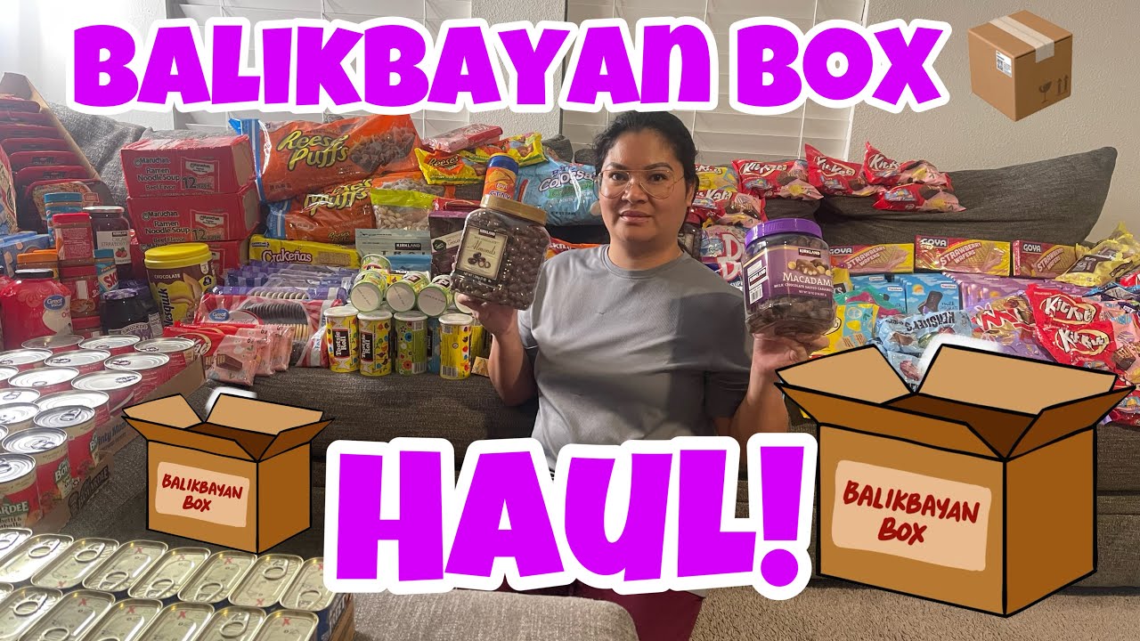WHAT'S INSIDE MY BALIKBAYAN BOX! | BALIKBAYAN BOX HAUL 2023 | USA TO ...