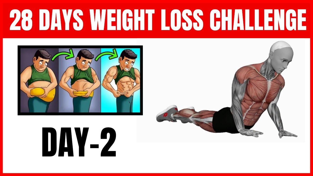 28 Days Weight Lose Workout Challenge | Day-2 Workout | Crazy Fitness ...