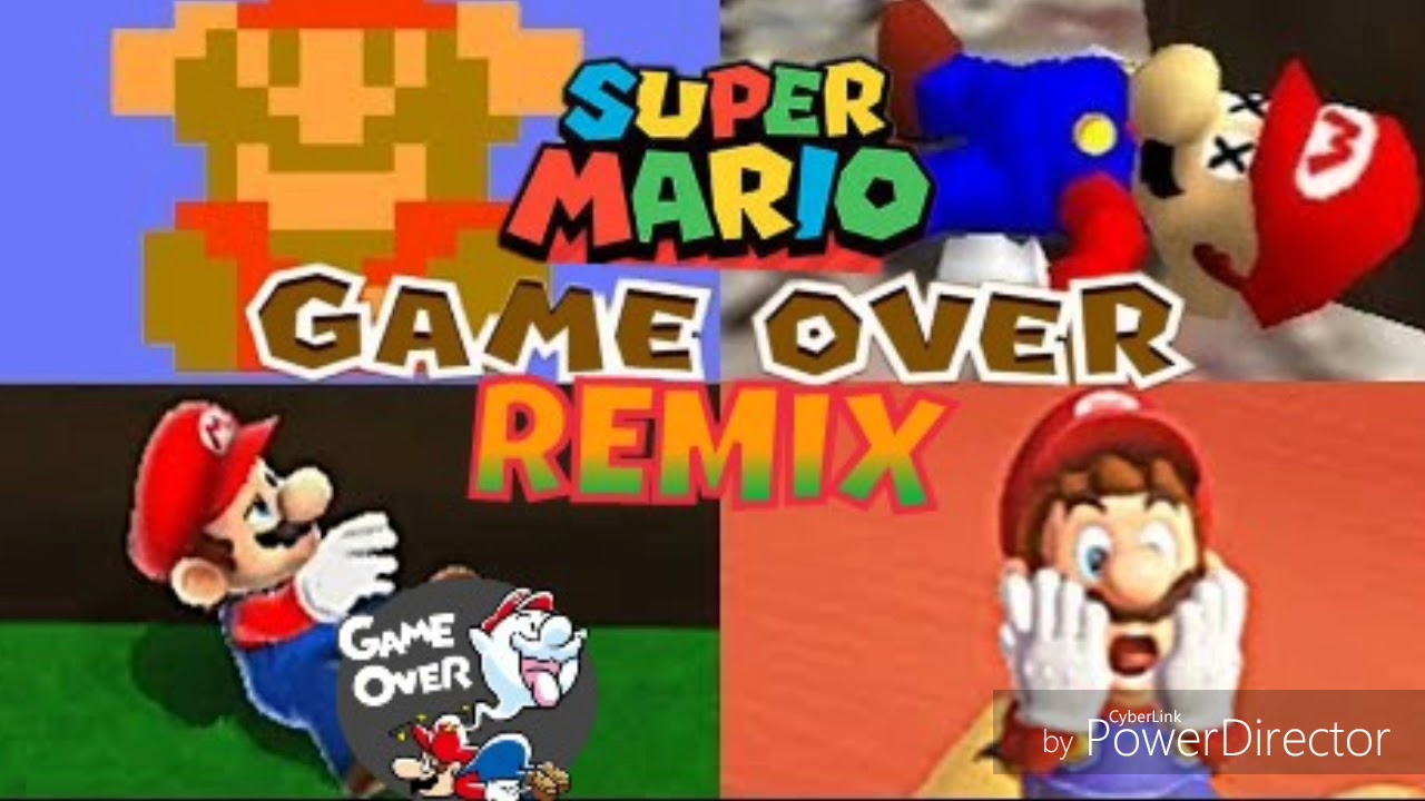 Super mario game over remix song by springtrab TV - YouTube