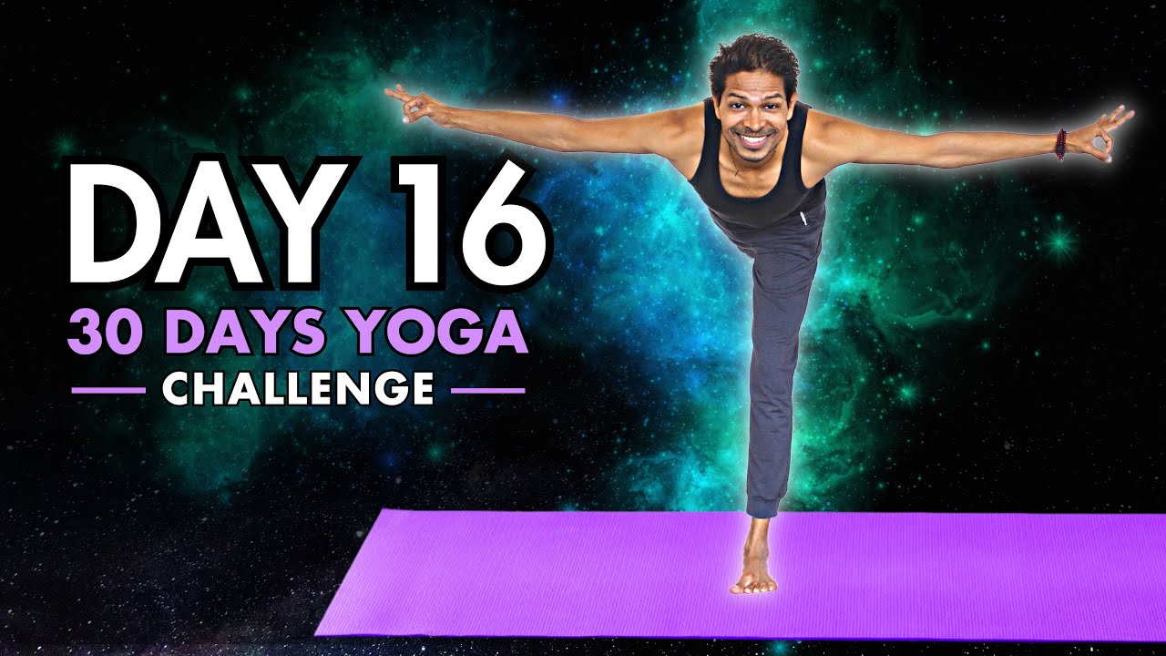 Everyday Beginner Yoga for Better Health Day 16 | 30 Day Yoga Challenge ...