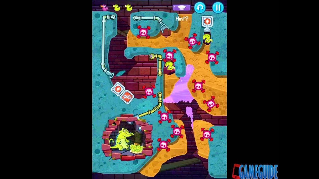 Where's My Water? 2 Level 41: Angry When Wet (Cranky, Upside Down ...
