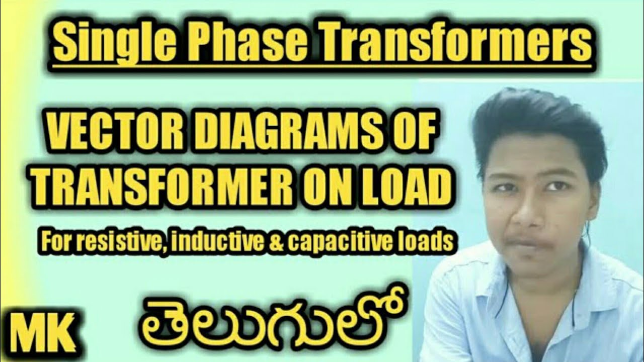 Vector diagrams of transformer on load | Resistive | capacitive ...