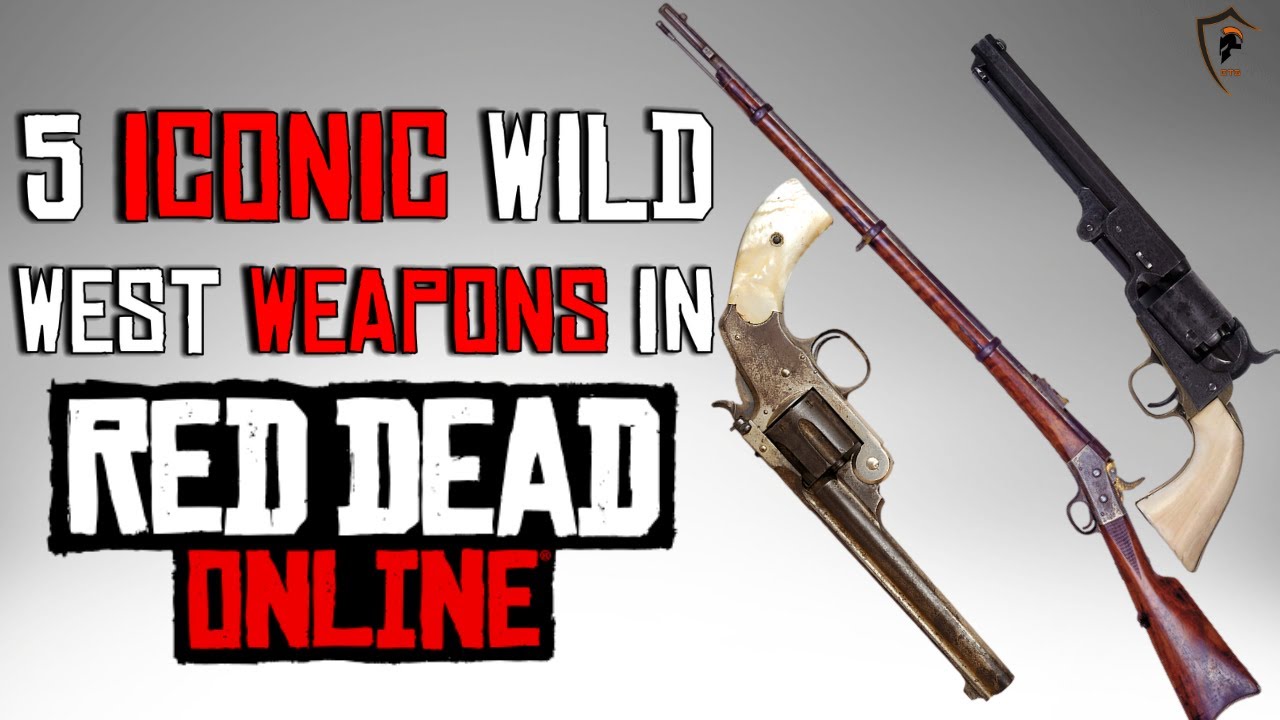 Five Iconic Wild West Guns Recreated in Red Dead Online - YouTube