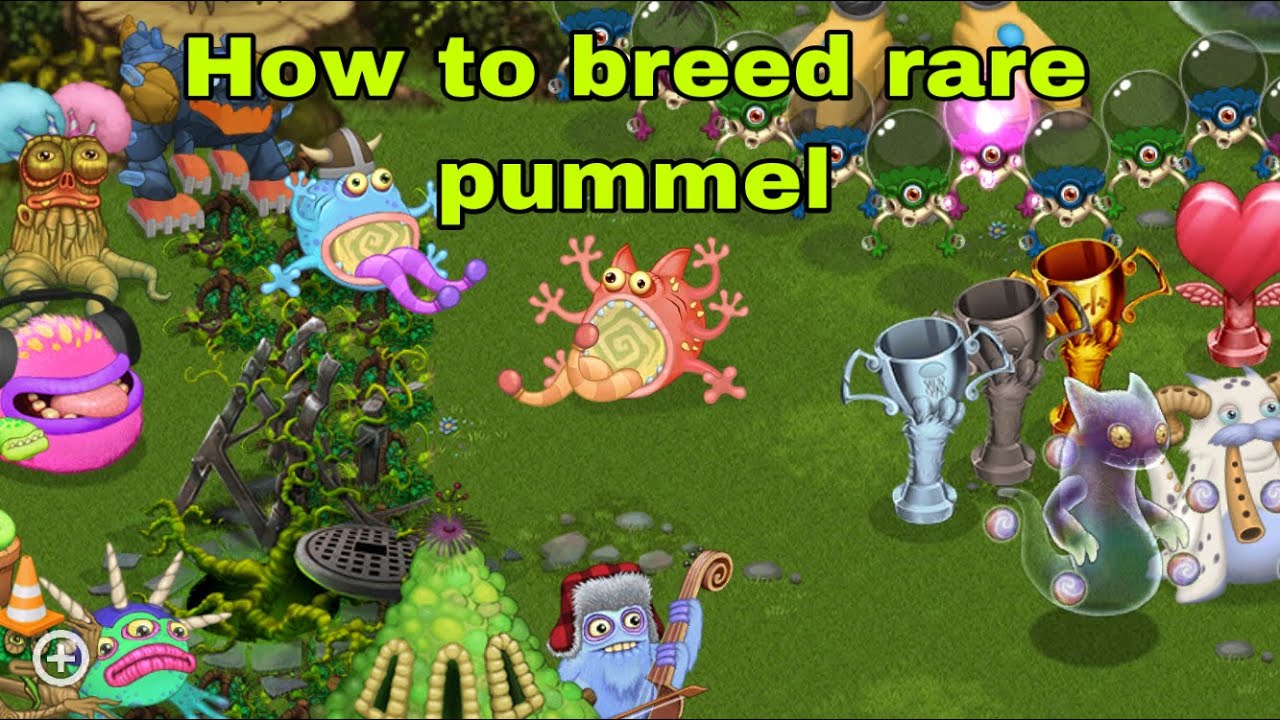 How to breed rare pummel my singing monsters - YouTube