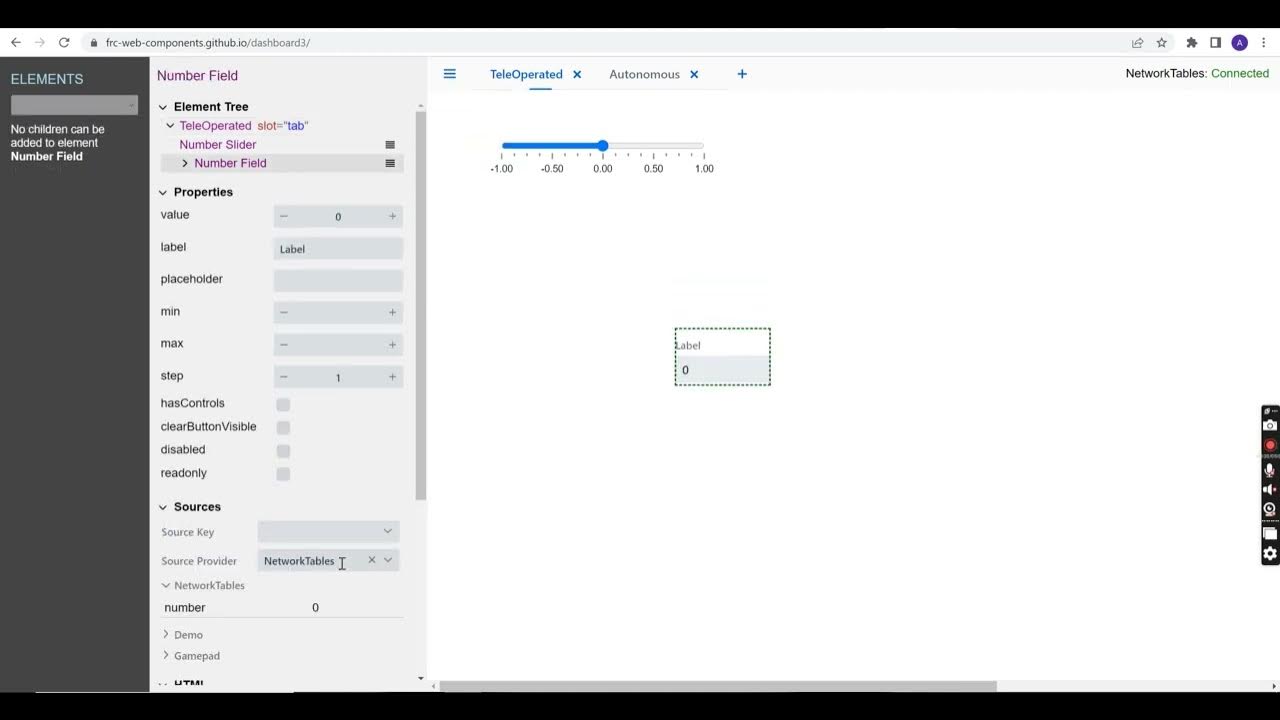 Frc Web Components Dashboard Test Youtube