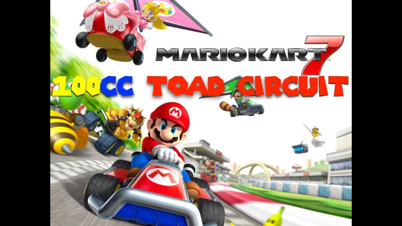 Mario Kart 7 Nintendo 3DS Grand Prix 100cc Toad Circuit - YouTube