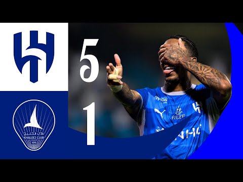 ملخص مباراة الخليج x الهلال - الجولة الرابعة - دوري روشن 2026-2027