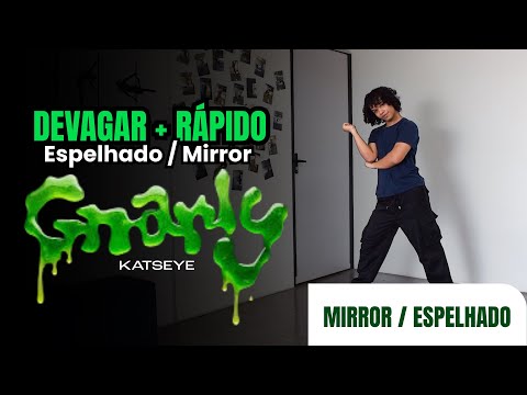 'GNARLY' (Para praticar) SLOW ao SPEED - Espelhado/Mirror | KATSEYE