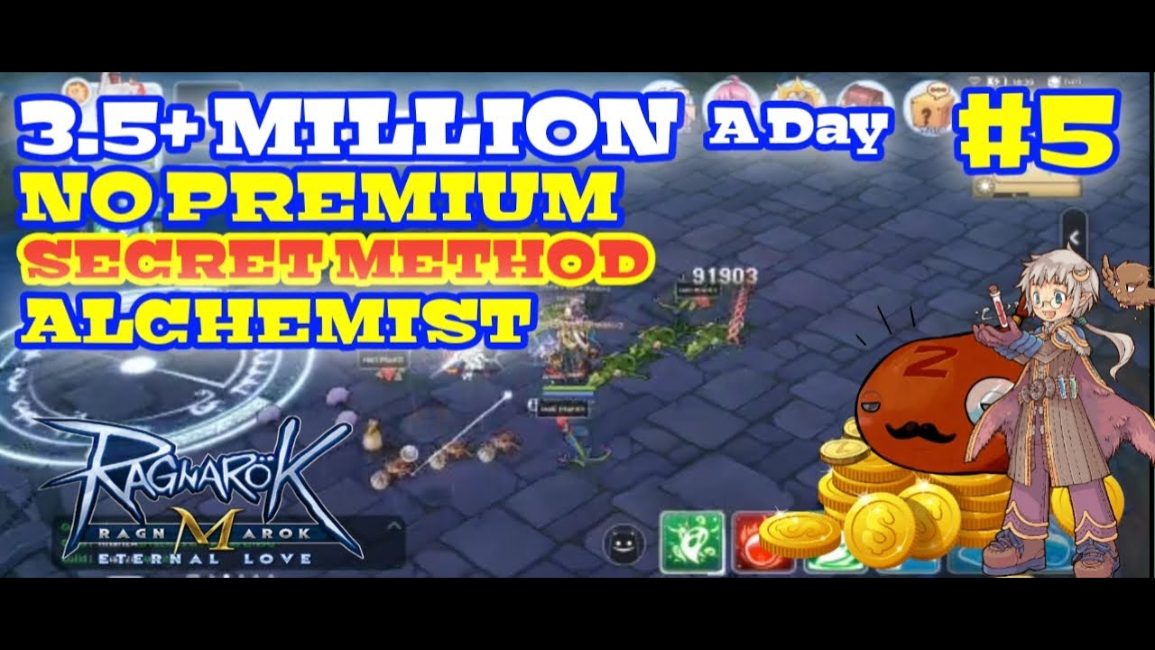 Farming Ragnarok Mobile Part #5 Alchemist - YouTube