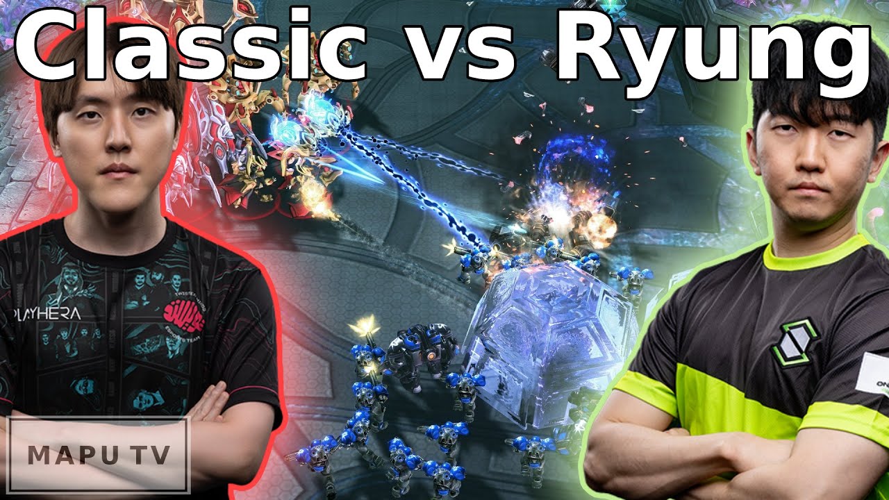 Absolute domination? - Classic vs Ryung - Bo3 - (StarCraft 2) - YouTube