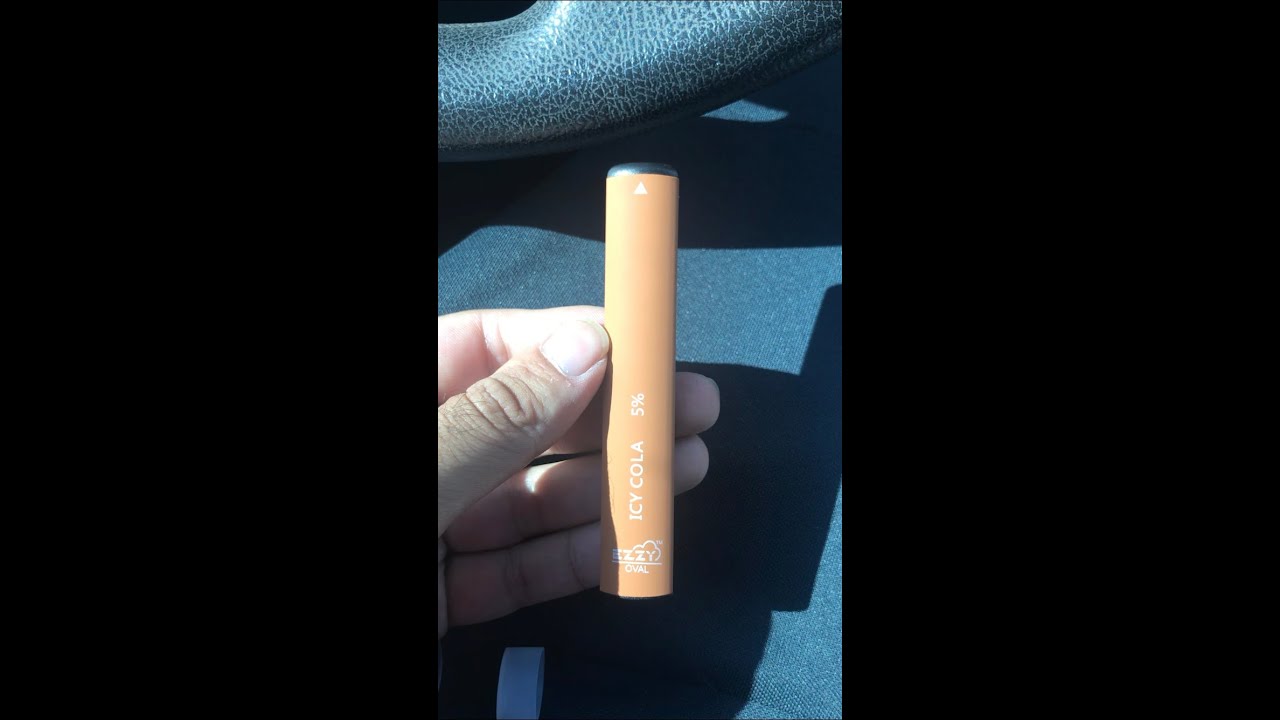 Ezzy Oval Icy Cola Vape - YouTube