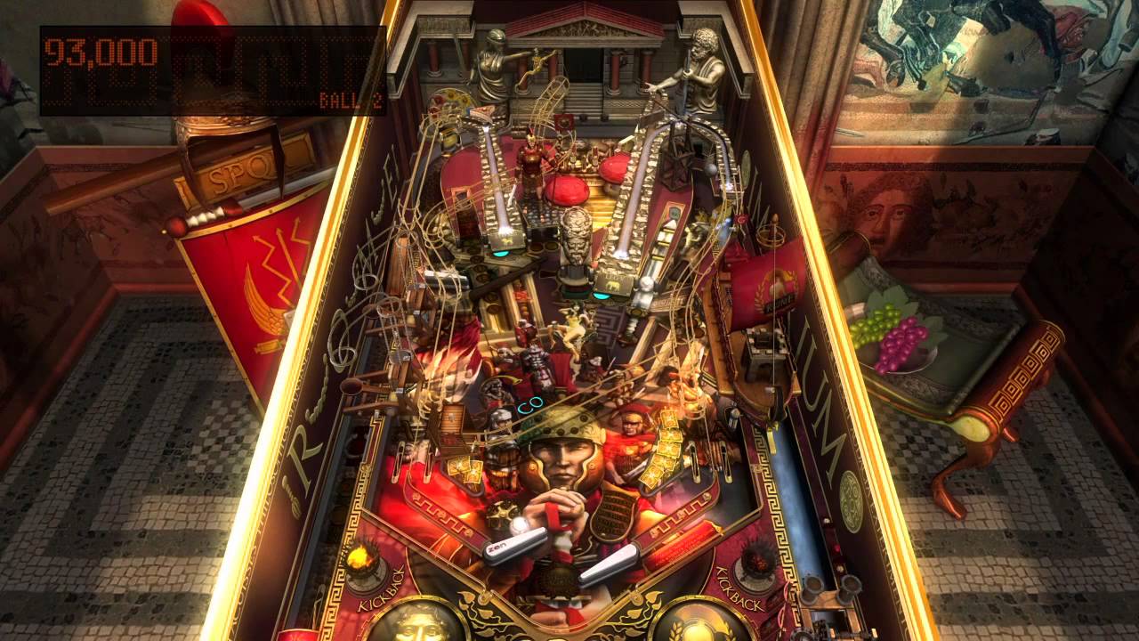 Rome Pinball Table - Munifex Trophy - YouTube