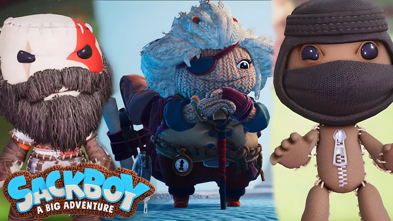 TIME FOR AN ADVENTURE BOY | Sackboy A Big Adventure (Funny moments ...