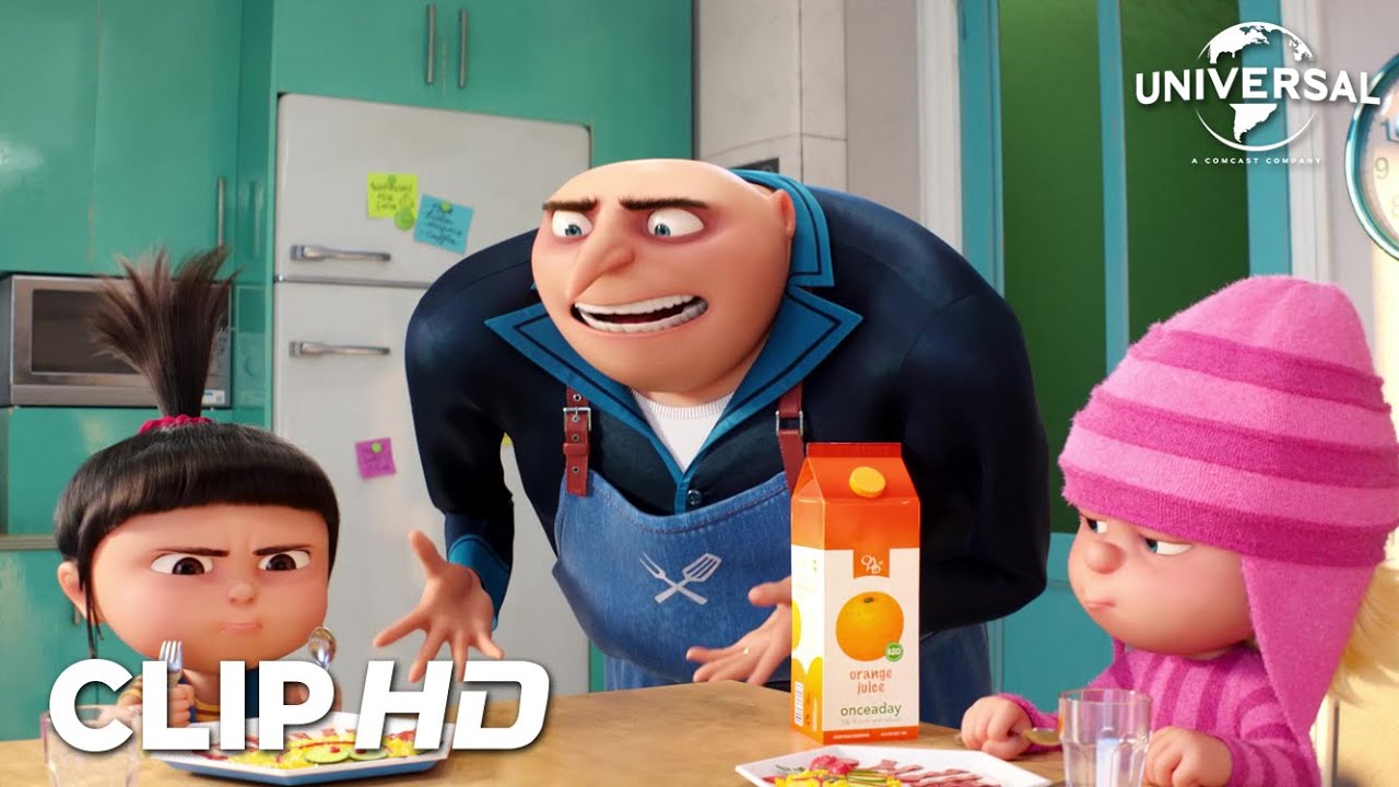 GRU 4 MI VILLANO FAVORITO - Gru intentado convencer a Agnes para que ...