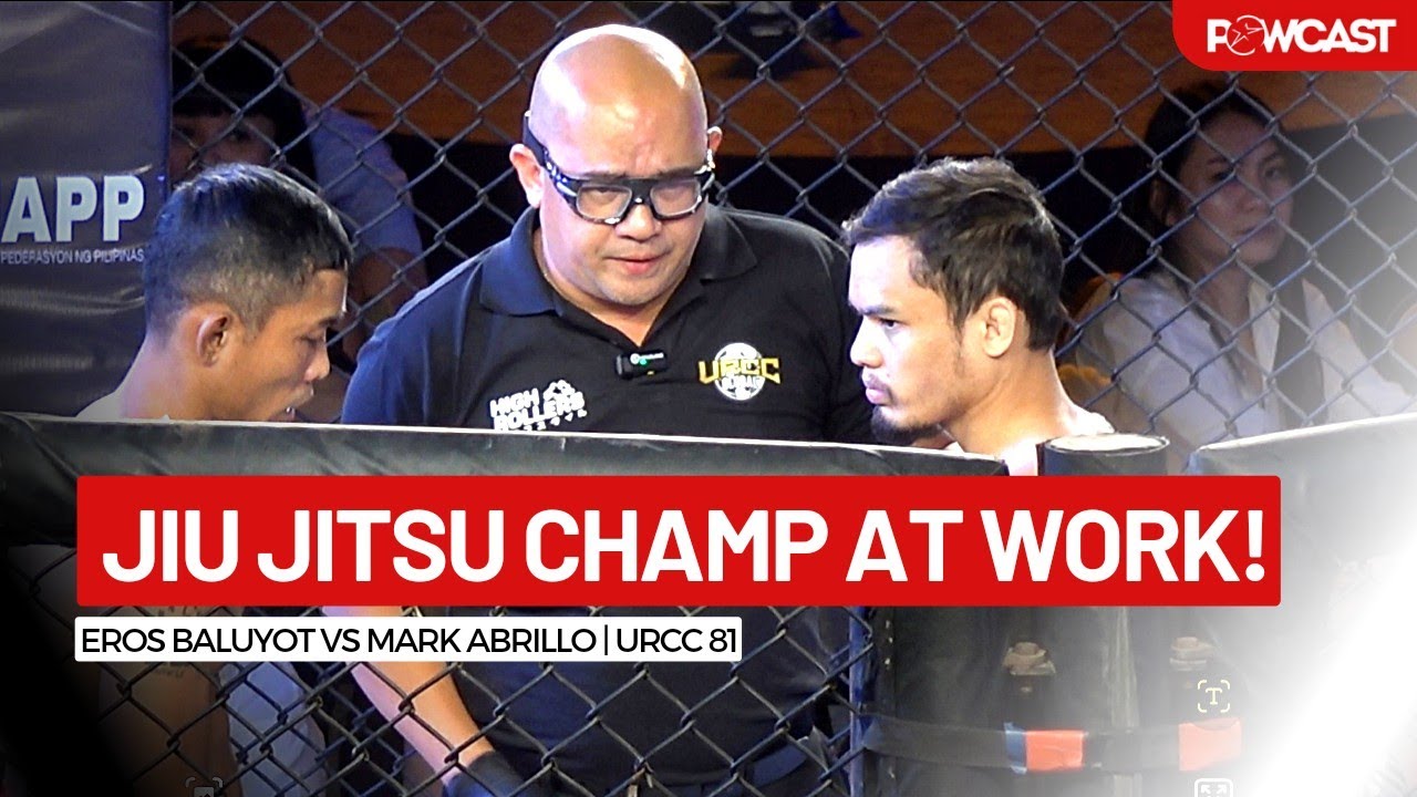 Jui jitsu Champ at Work | Eros Baluyot vs MJ Abrillo Full MMA Fight ...