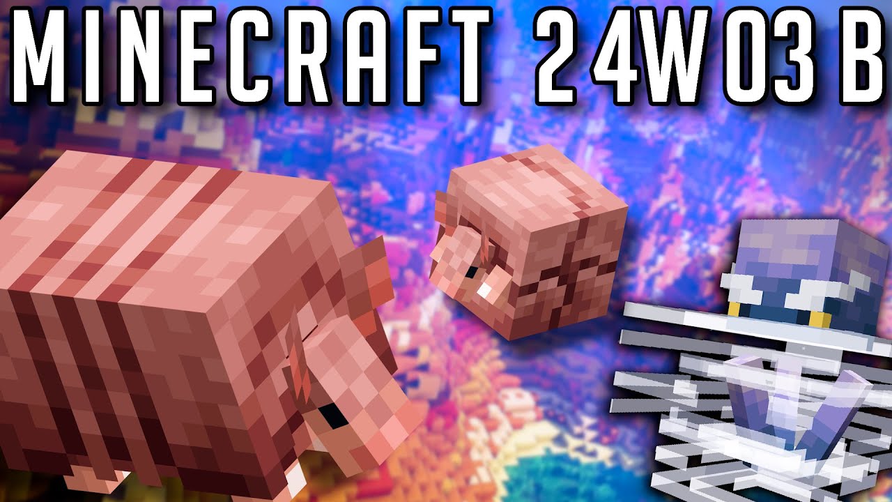 Minecraft Snapshot 24w03b : Gamerule Chunks Spawn, Tatou Enfin Utile ! - YouTube