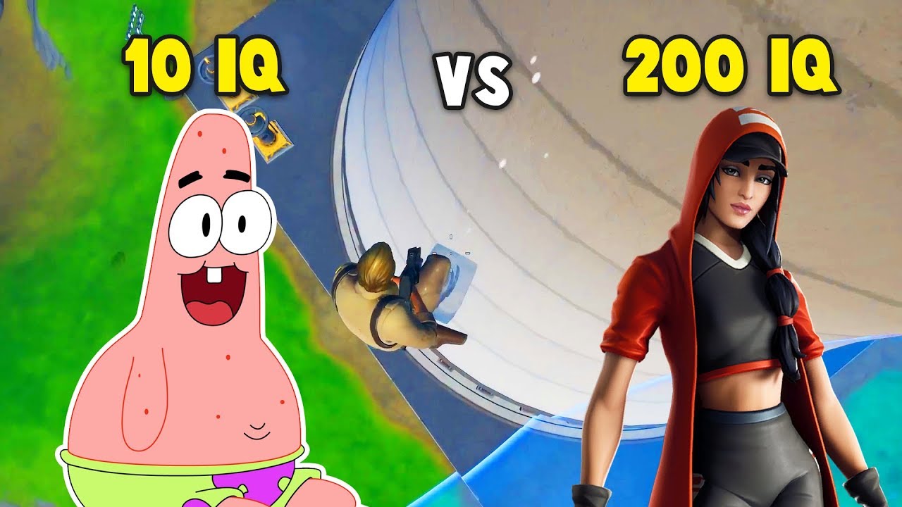 200 IQ VS 10 IQ (Best and Dumbest Plays in Fortnite) - YouTube