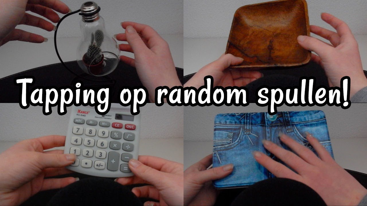Tapping op random spullen | Nederlands Dutch || ASMR Mandy Denise - YouTube