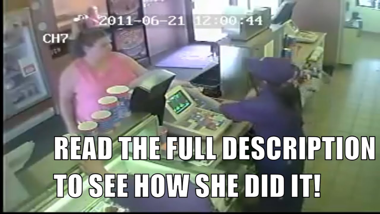 Quick Change Scam Artist Steals $20 From Cashier - YouTube