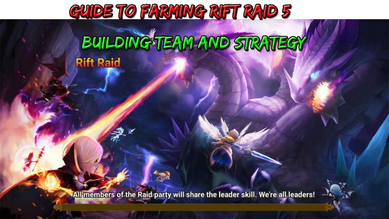 Summoners War : Tips and Trick + Guide to Farming Rift Raid Level 5 (R5 ...