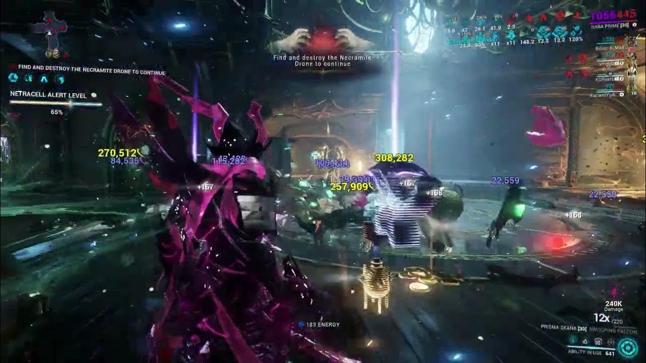 Gara DR and Melee Nuke Build for NetraCell All Keys - Warframe - YouTube