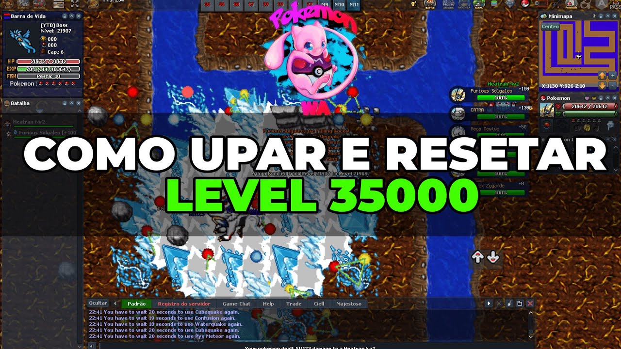 POKEWA GUIA PARA INICIANTES COMO UPAR LEVEL 35000 E RESETAR - YouTube