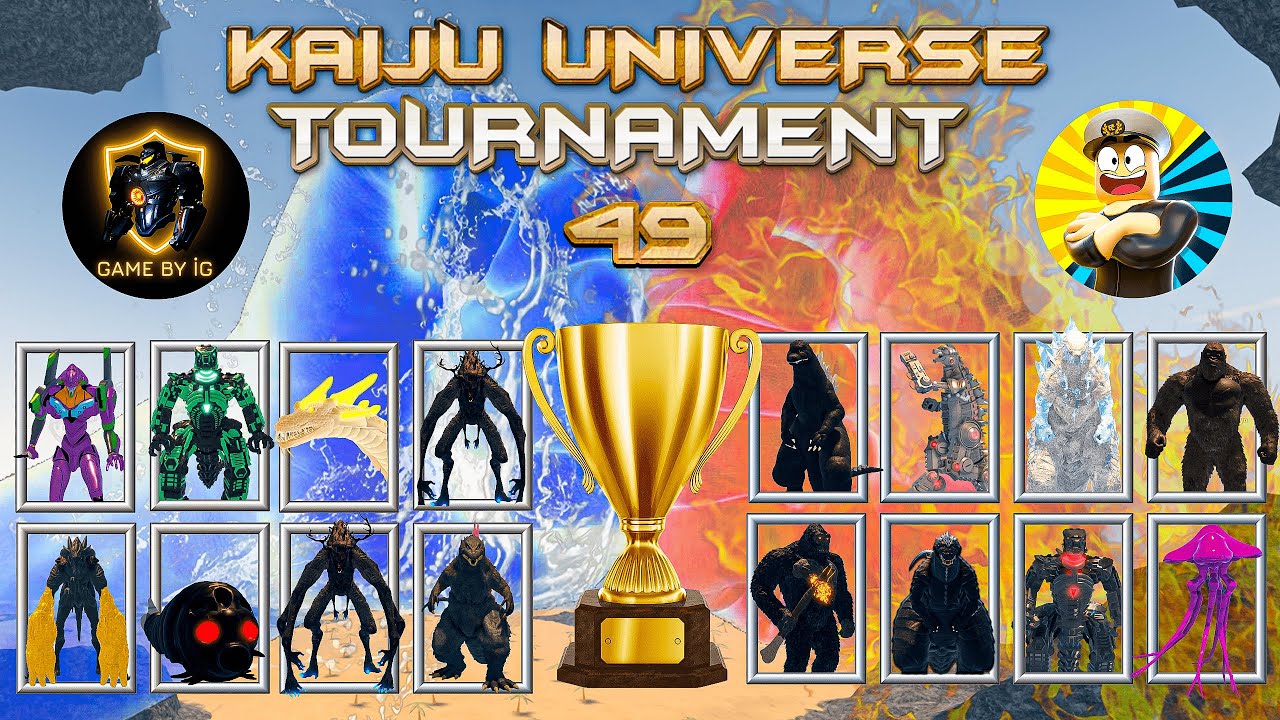 Kaiju Universe Tournament 49 Game by ig vs Capi | Roblox - YouTube