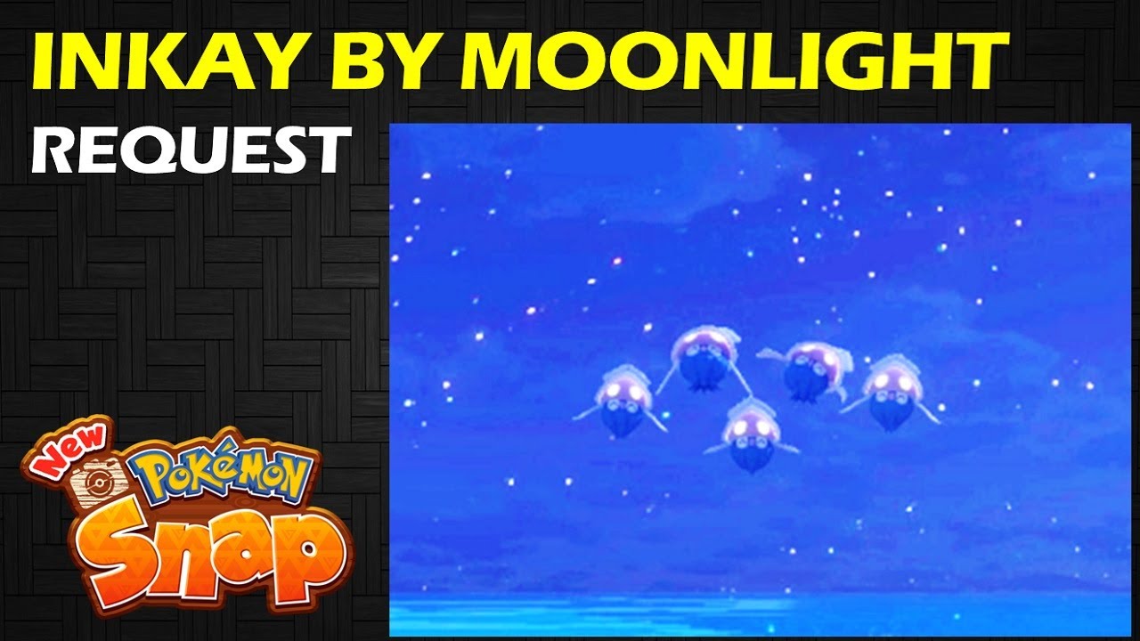 Inkay by Moonlight: 4 Star Request | New Pokemon Snap Guide ...