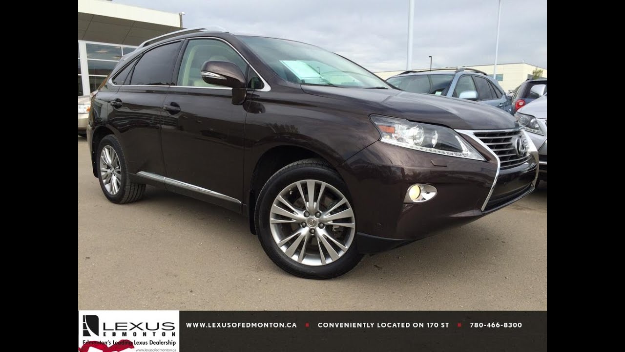 Lexus Certified Pre Owned Brown 2013 RX 350 AWD Ultra Premium Package 1 ...