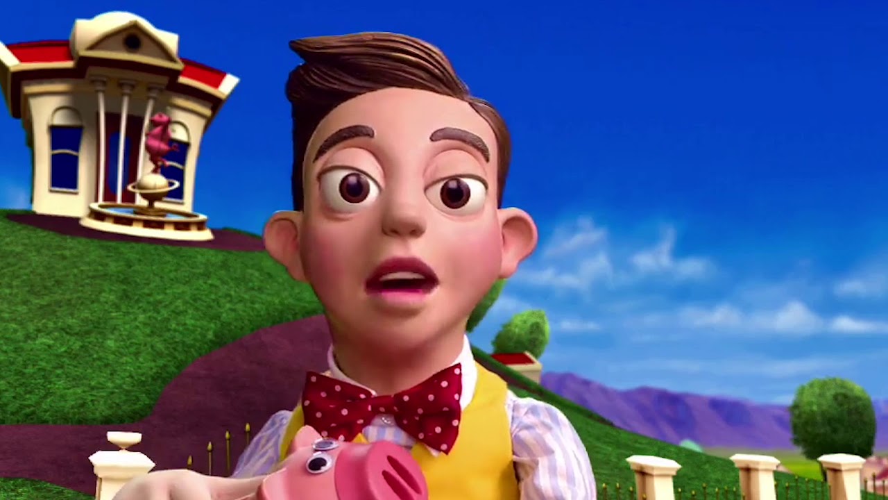 Lazy Town - EVERYTHING IS MINE, but every time he says "mine" = +5db ...