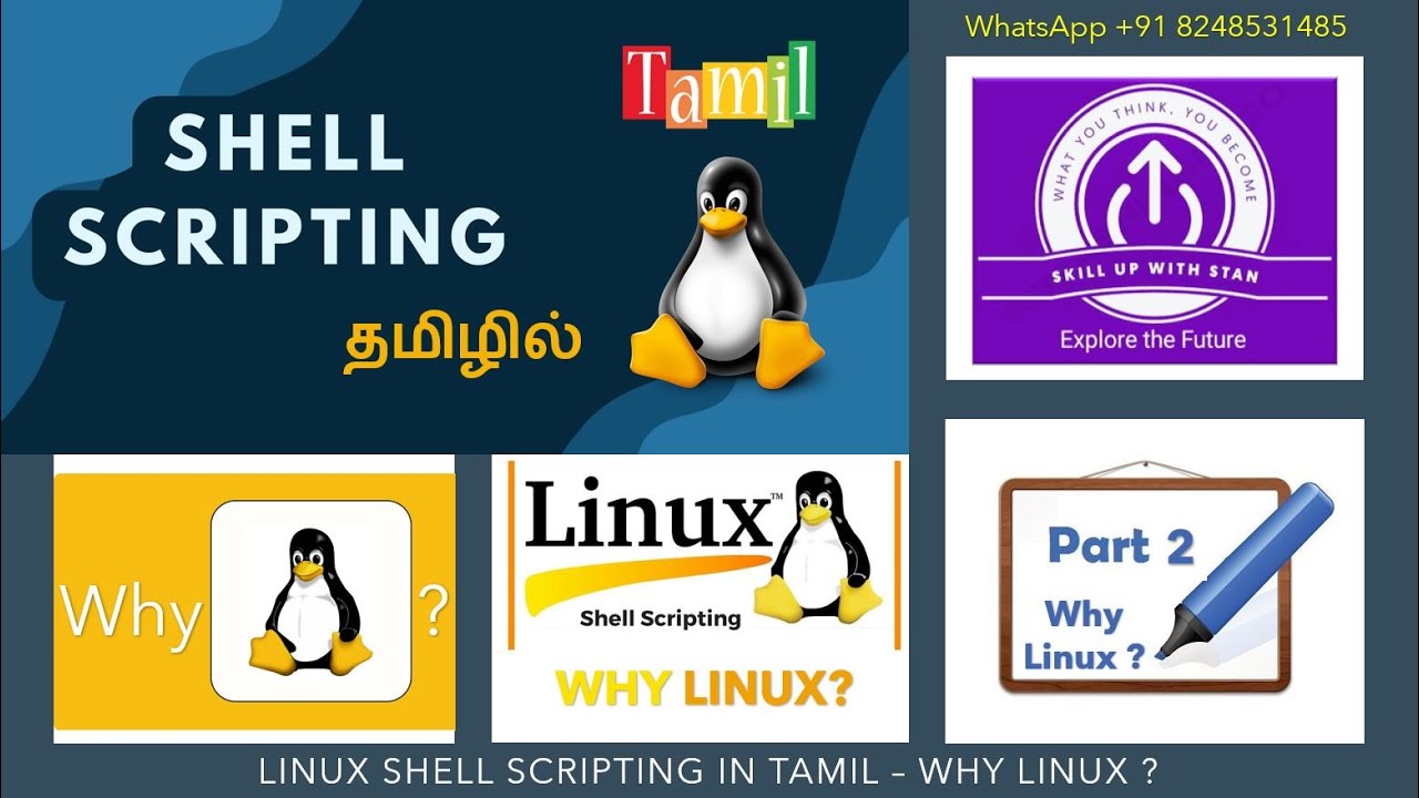 Linux Shell Scripting In Tamil Day 1 Part 2 Why Linux Youtube