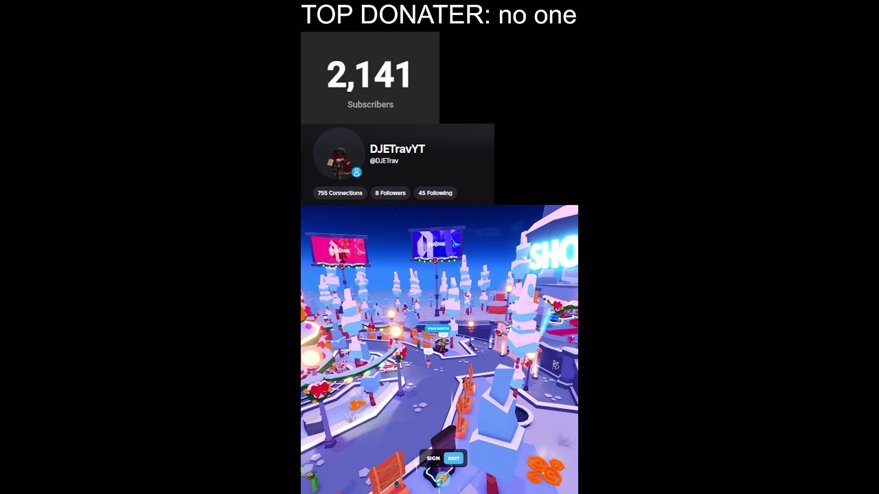 trying to raise as much robux as i can in pls donate PT 1 - YouTube