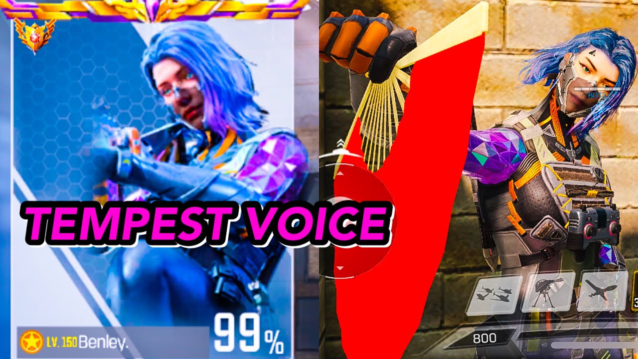 TEMPEST'S VOICE 😱🥰 in Call of Duty Mobile #CODM Altered Reality PPSH 41 ...