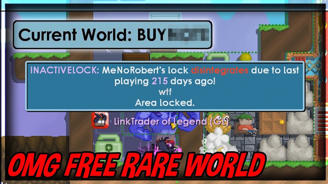 Did I Get Free Rare World Lock ?!?! [OMG]│Growtopia - YouTube