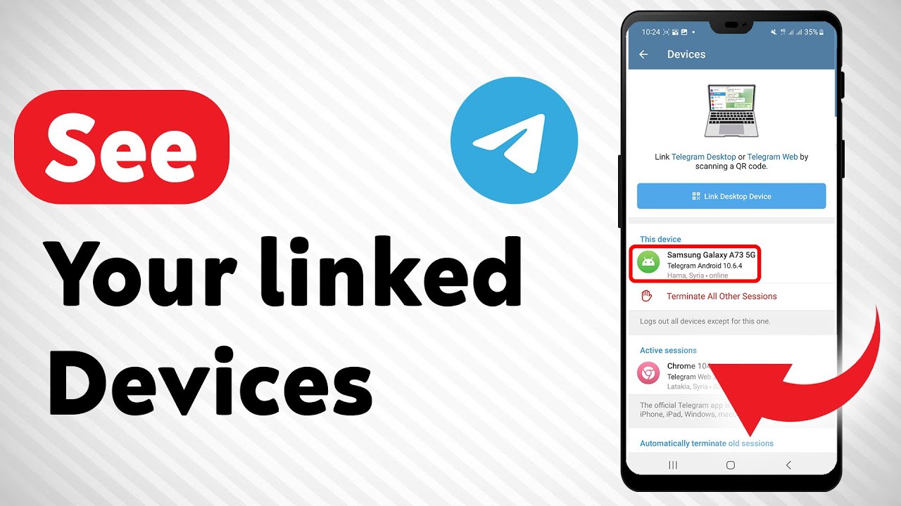 How To See Your linked Devices On Telegram - Full Guide - YouTube