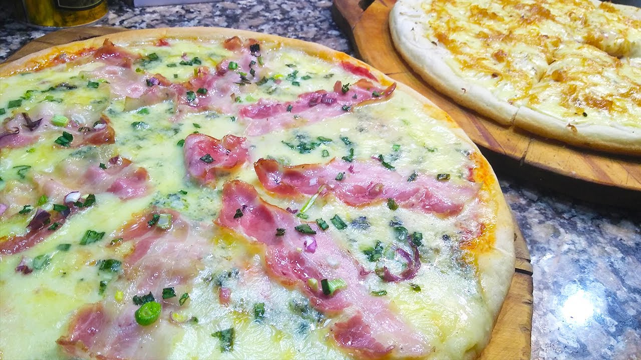 Pizza Casera Parte 2 Harina Y Levadura Seca Youtube