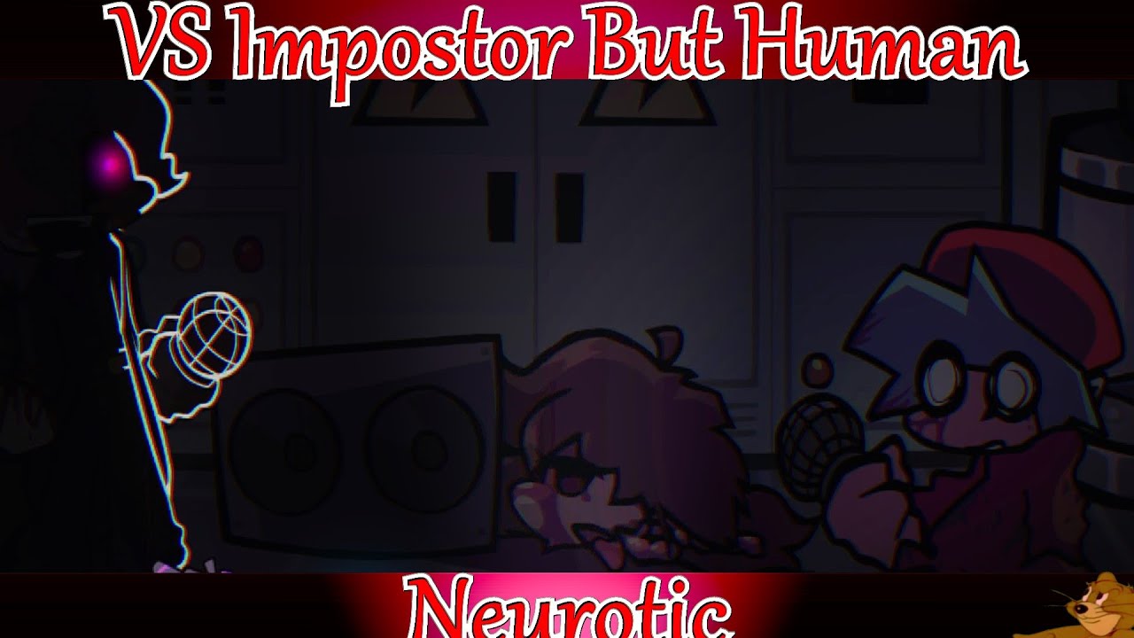 Friday Night Funkin' VS Impostor But Human (Among Us x FNF Mod) - Gray ...