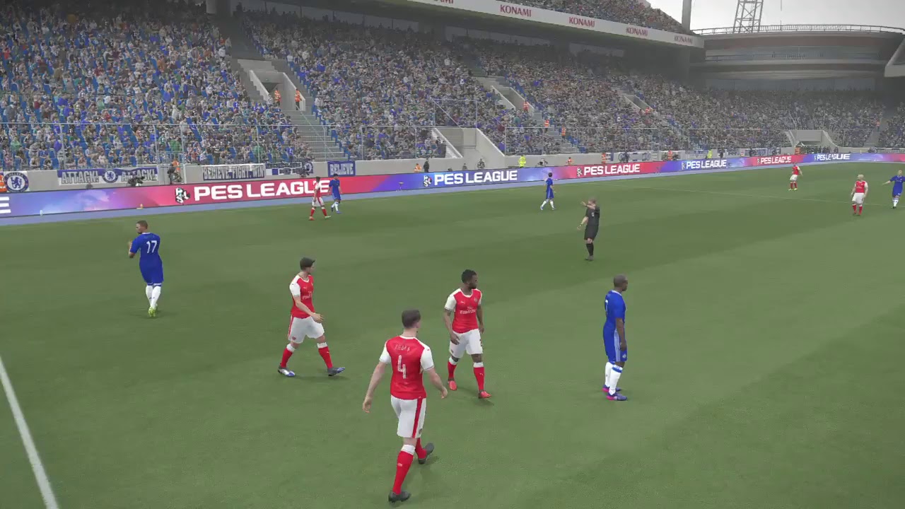 PES Career mode. Xhaka 2nd season. Player-cam(3rd person).Real Prem ...