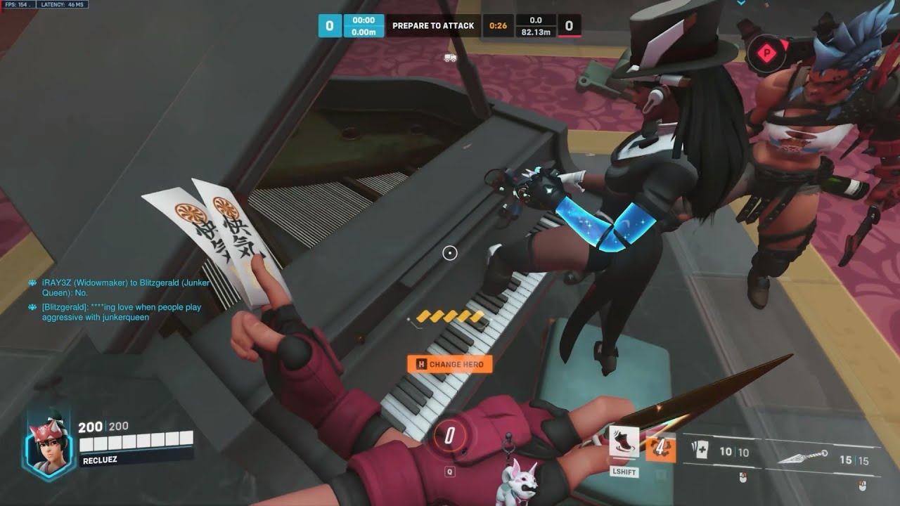 Symmetra the Piano Teacher (Overwatch 2 Competitve) - YouTube