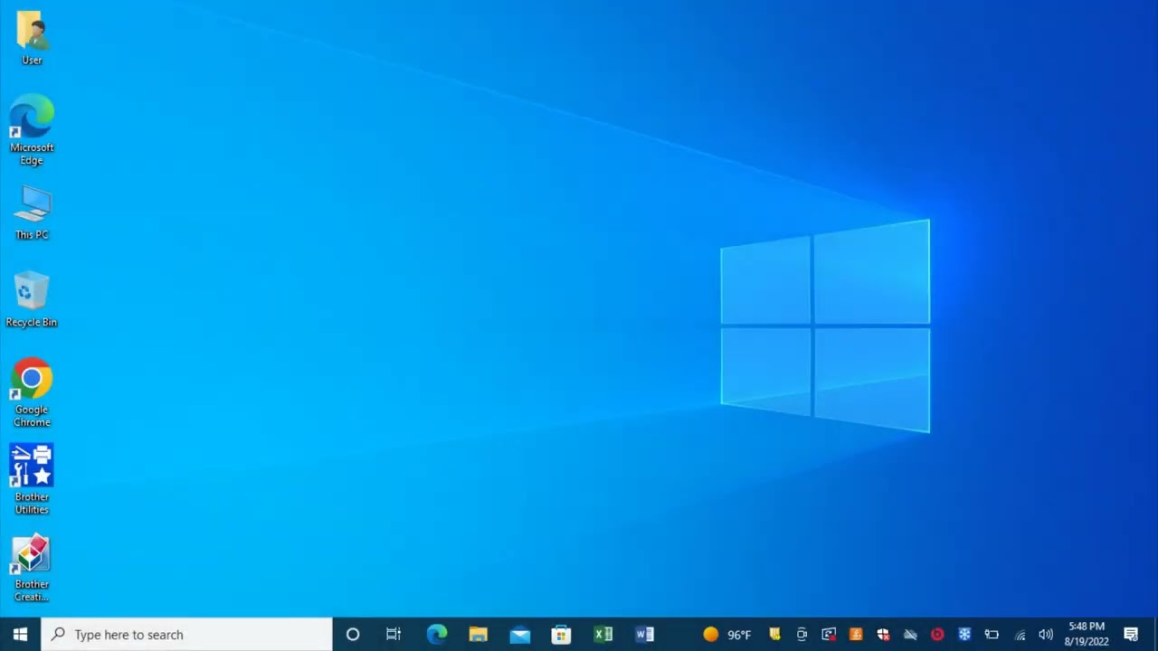 My Windows 10 Home Desktop on My HP Pavilion Laptop (2022-Present ...