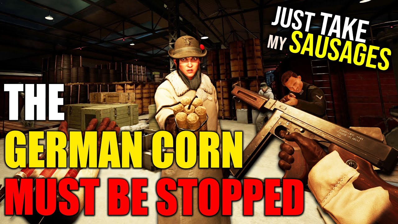 WW2 In Virtual Reality But I Stop HARDCORE German Corn Production... - YouTube