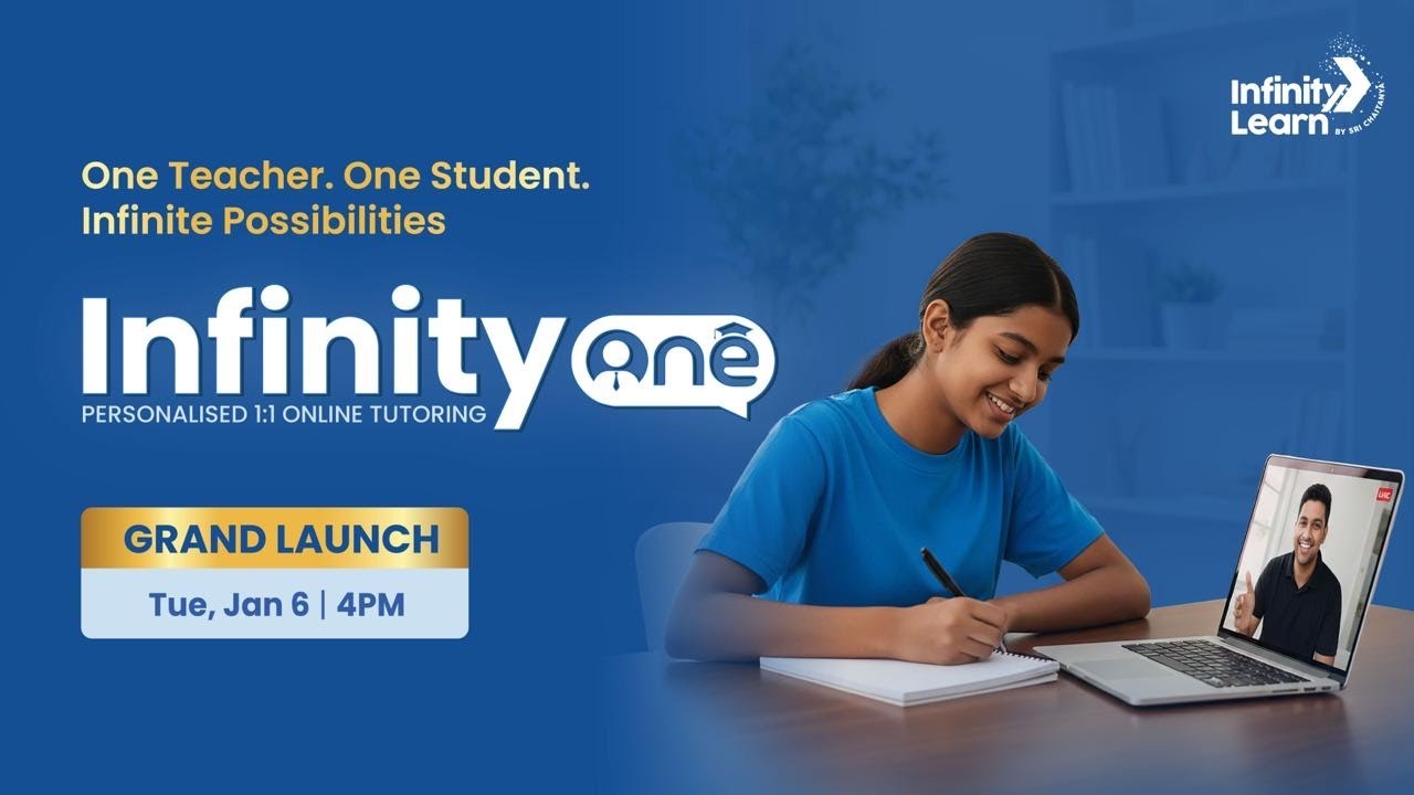 Infinity One Launch | Personalized 1:1 Tutoring at Infinity Learn ...