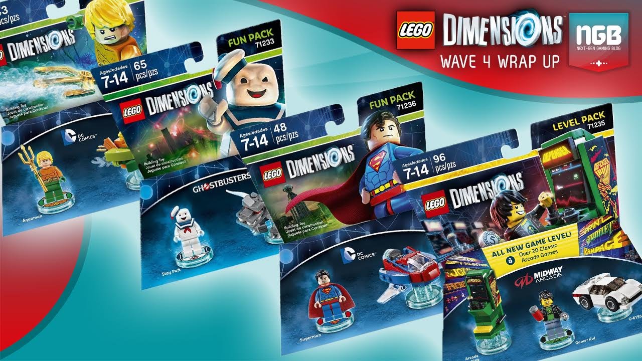 LEGO Dimensions Wave 4 Wrap Up/Review - YouTube
