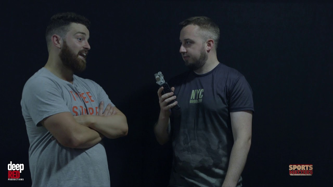 Irish Wrestling star Calum Black on SportsMatters with Jerry Coughlan ...