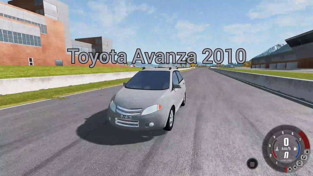 Testiamo la mia Toyota Avanza 2010-BeamNG.drive #65 - YouTube