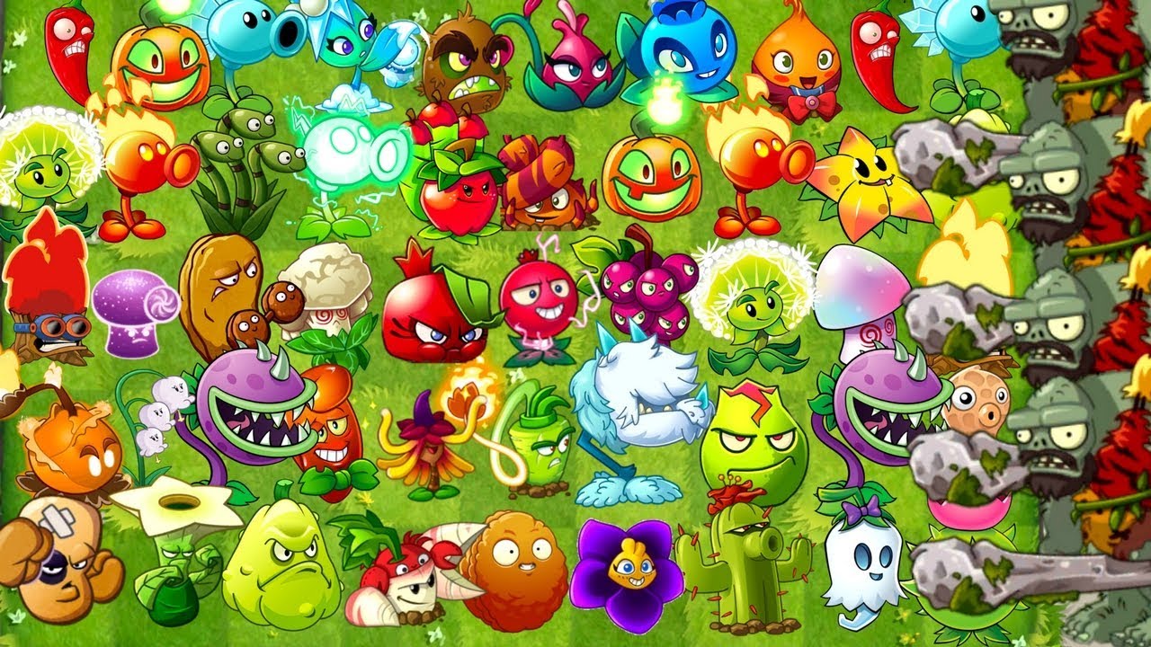 PVZ 2 Every Premium PlantMax Level vs Jurassic Gargantuar Plants vs ...