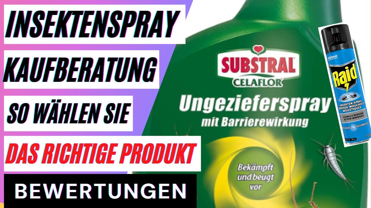 Insektenspray im Test . So wählen Sie das richtige Produkt aus dem ...