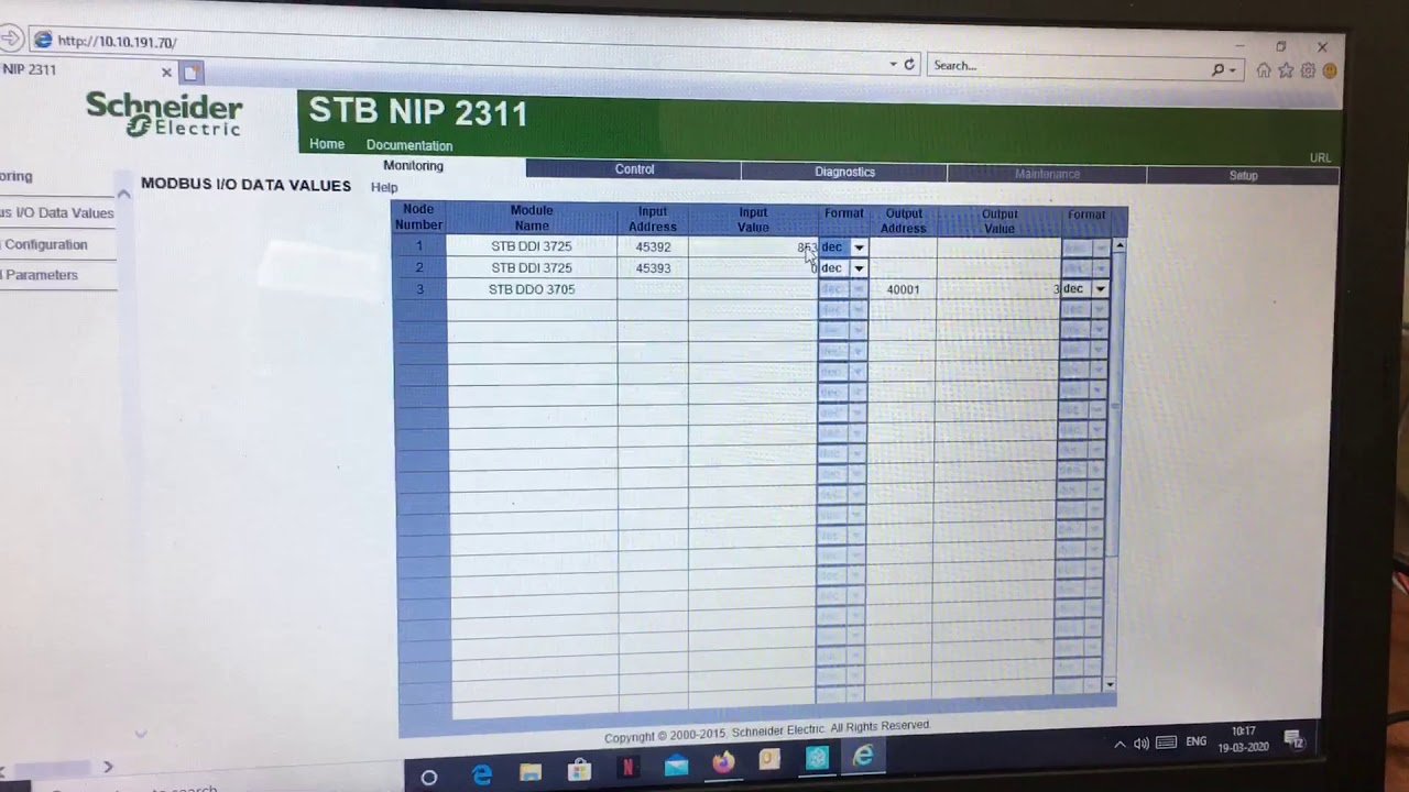 Schneider RTU using advantys software (webpage ) - YouTube