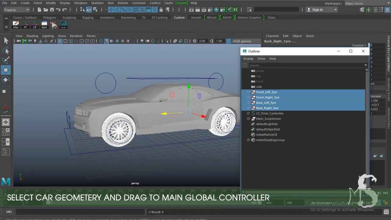 Car Rigging chapter-03 - YouTube