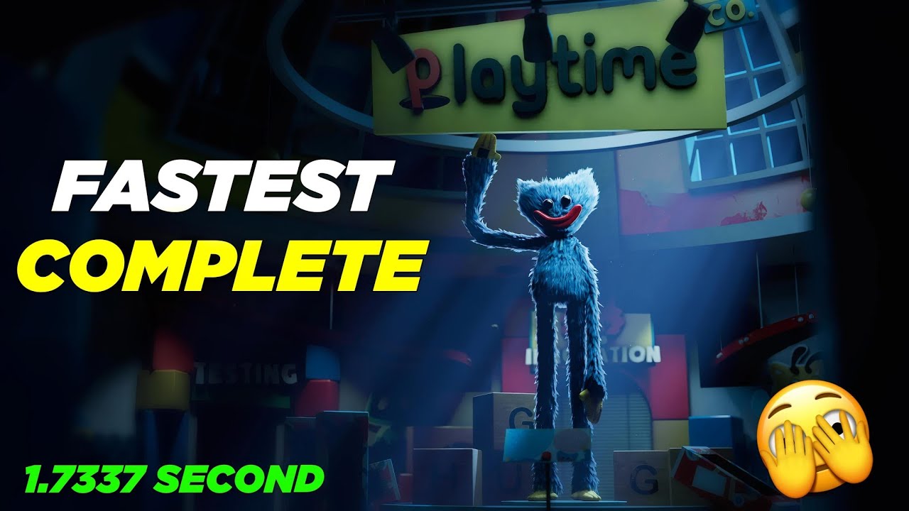 FASTEST WAY TO COMPLETE POPPY PLAYTIME LIKE A PRO! 🔥 (Speedrun Hacks ...